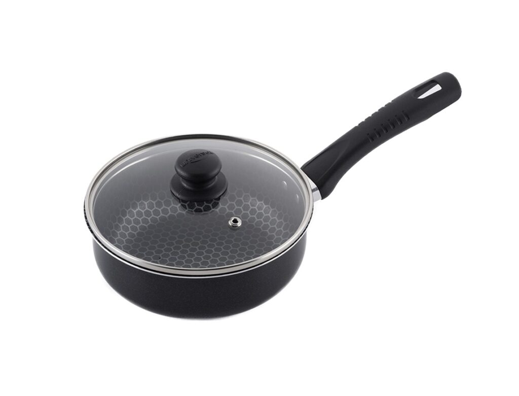 Perol Universal 6 Ultra 16 cm con Tapa de Vidrio. - Almacén Coogranada